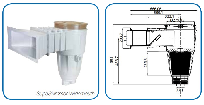 Supa Skimmer Box - Waterco