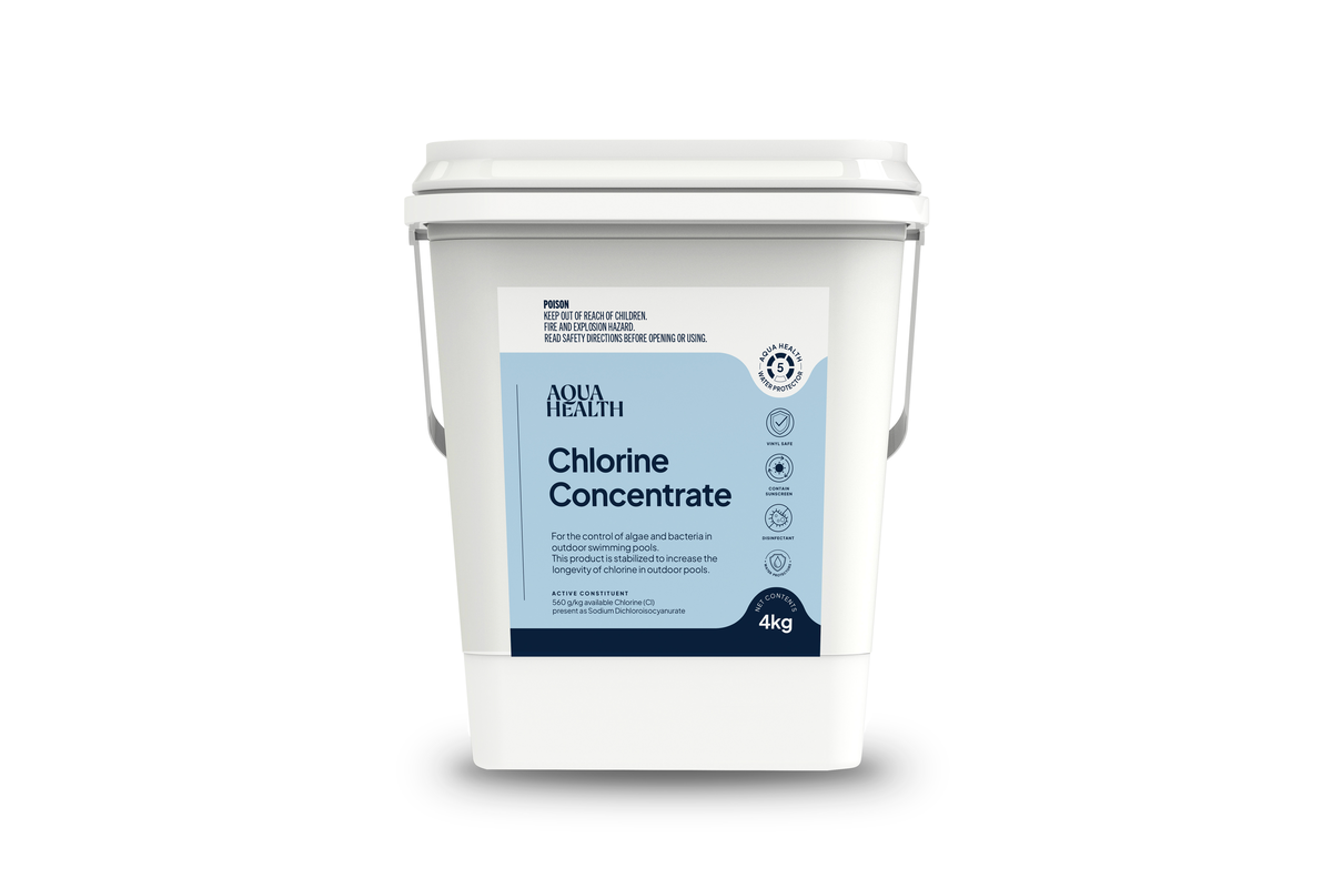 Aqua~Health chlorine concentrated - Waterco