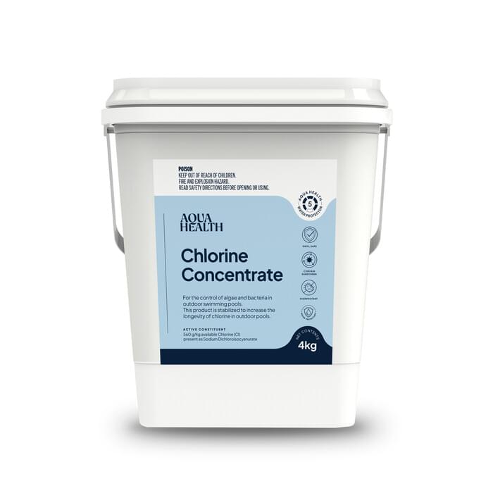 Aqua~Health chlorine concentrated - Waterco