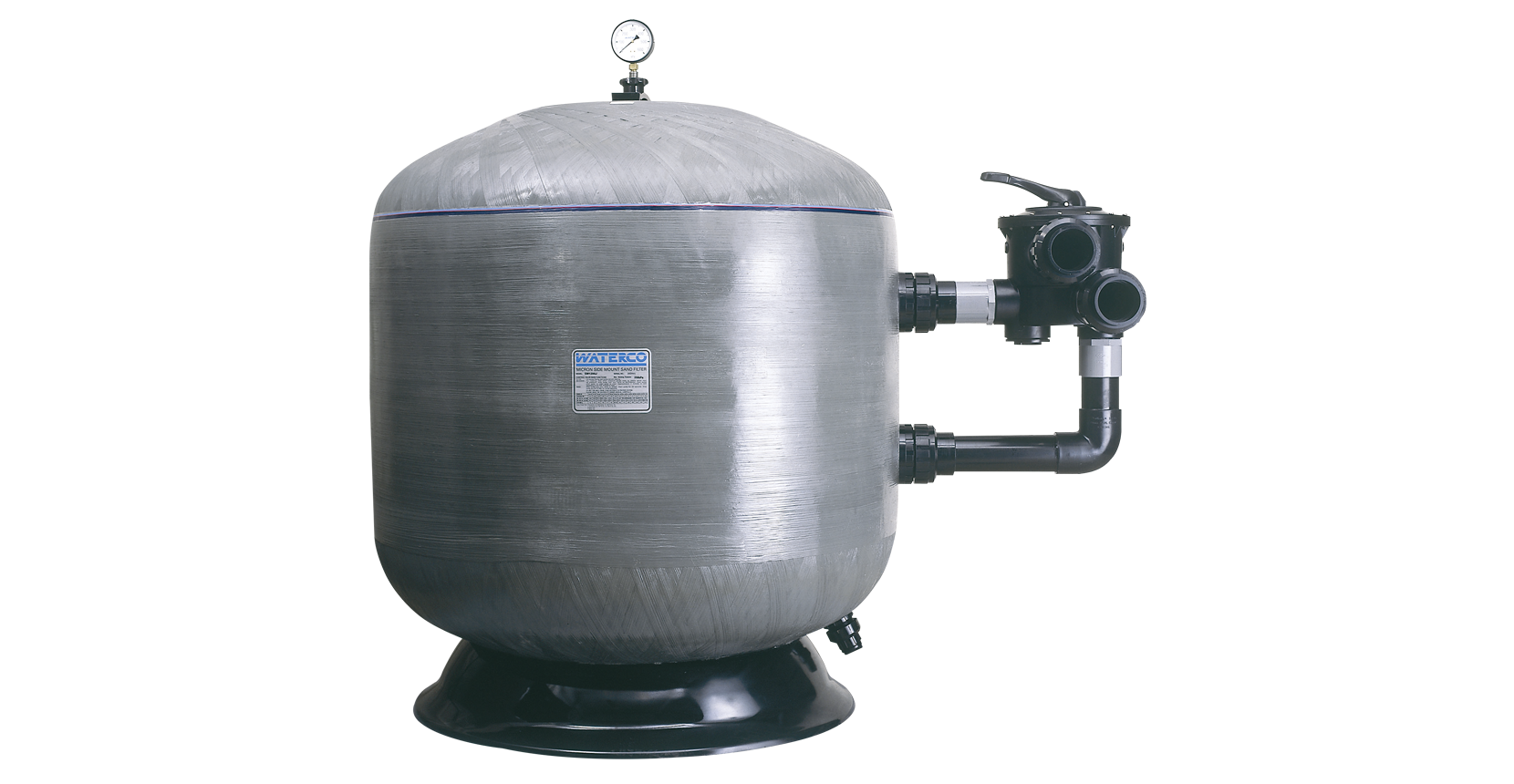 Micron side mount media filter - Waterco